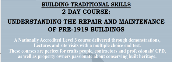 Two day training course in ‘Understanding the repair and maintenance of ...