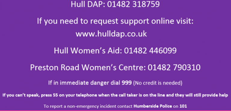 Hull: Domestic Abuse support services | Neighbourhood Network Hull