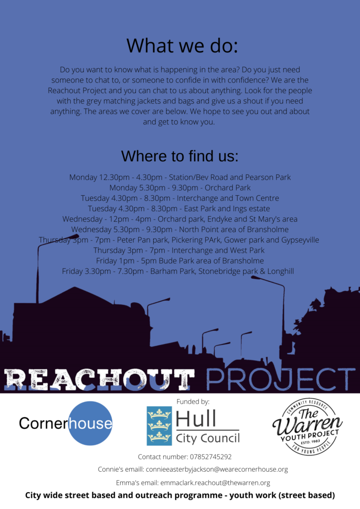 The Reachout Project | Neighbourhood Network Hull